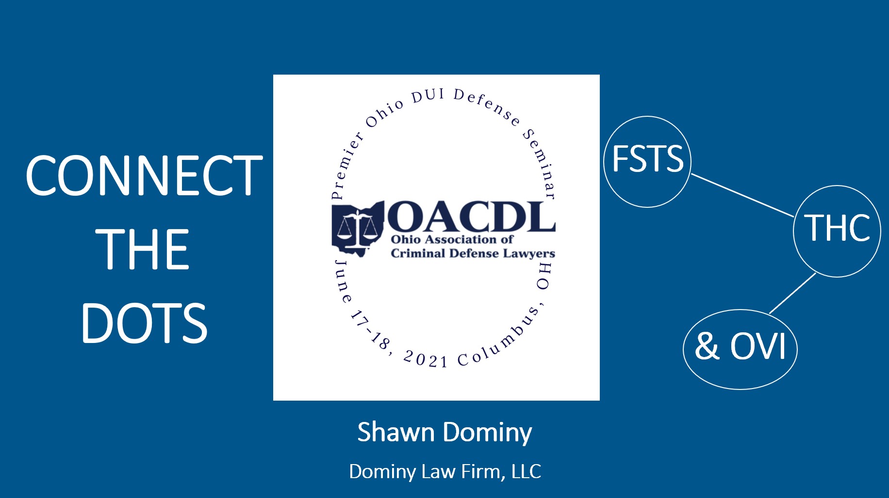 Live…It’s The OACDL DUI Seminar — Columbus OVI/DUI Attorney Blog — June ...
